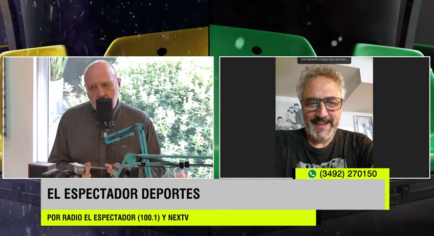 Horacio Ríos - Productor de la Serie de Angel Di Maria - Nestor Clivati